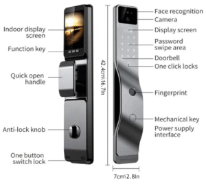 3D Face Recognition Smart Door Lock | Leo Smart Solution